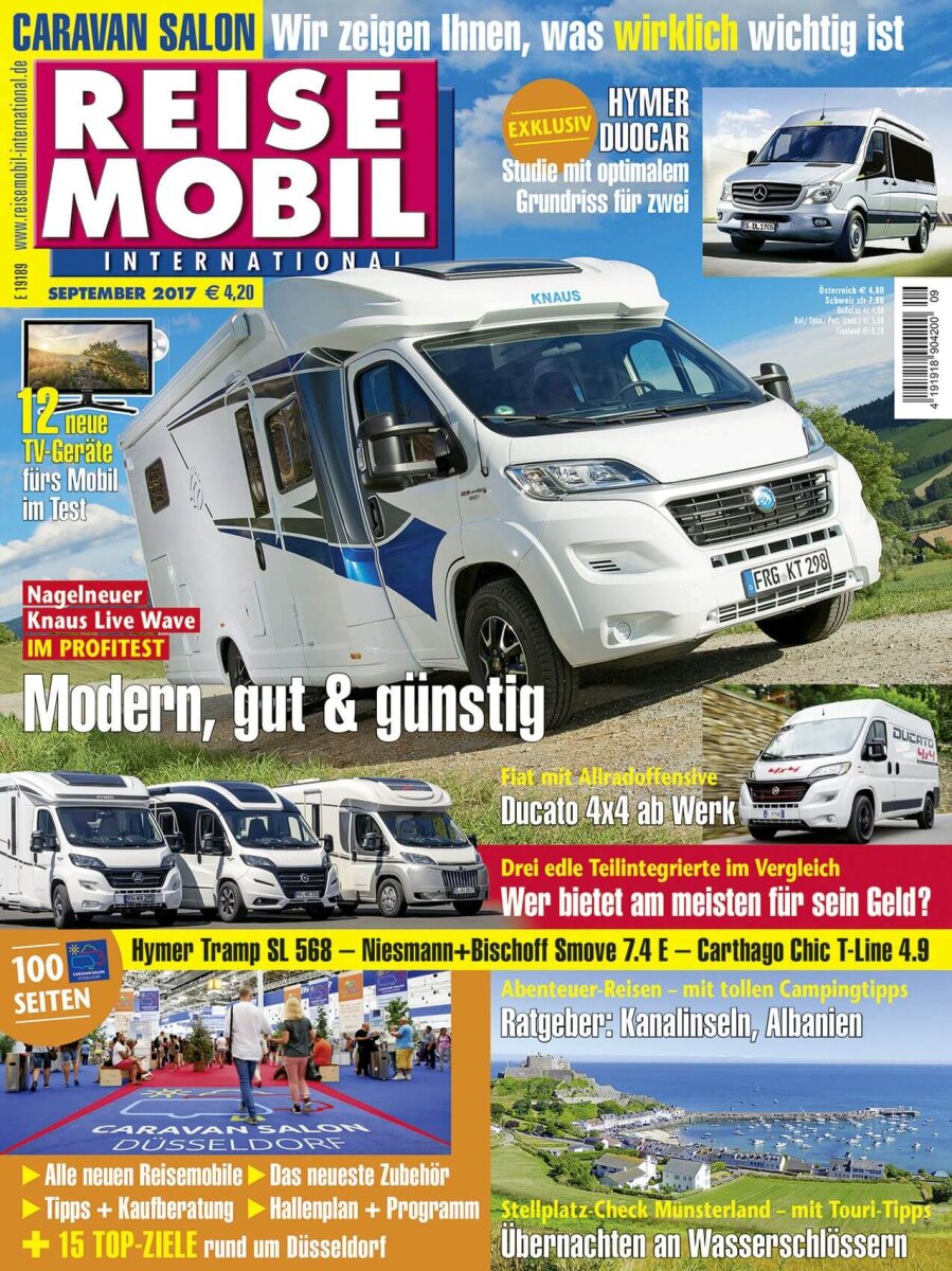 Reisemobil International 9/2017, 4,50