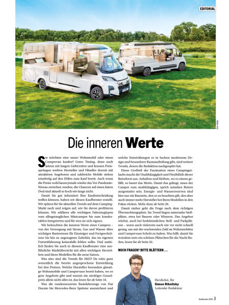 Reisemobil International: Alle Printausgaben & E-Paper des Magazins