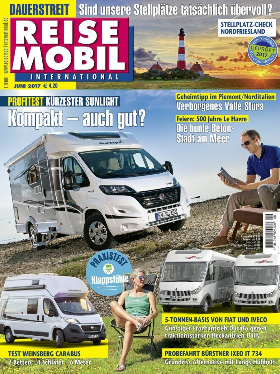Reisemobil International 6/2017 E-Paper, 4,20