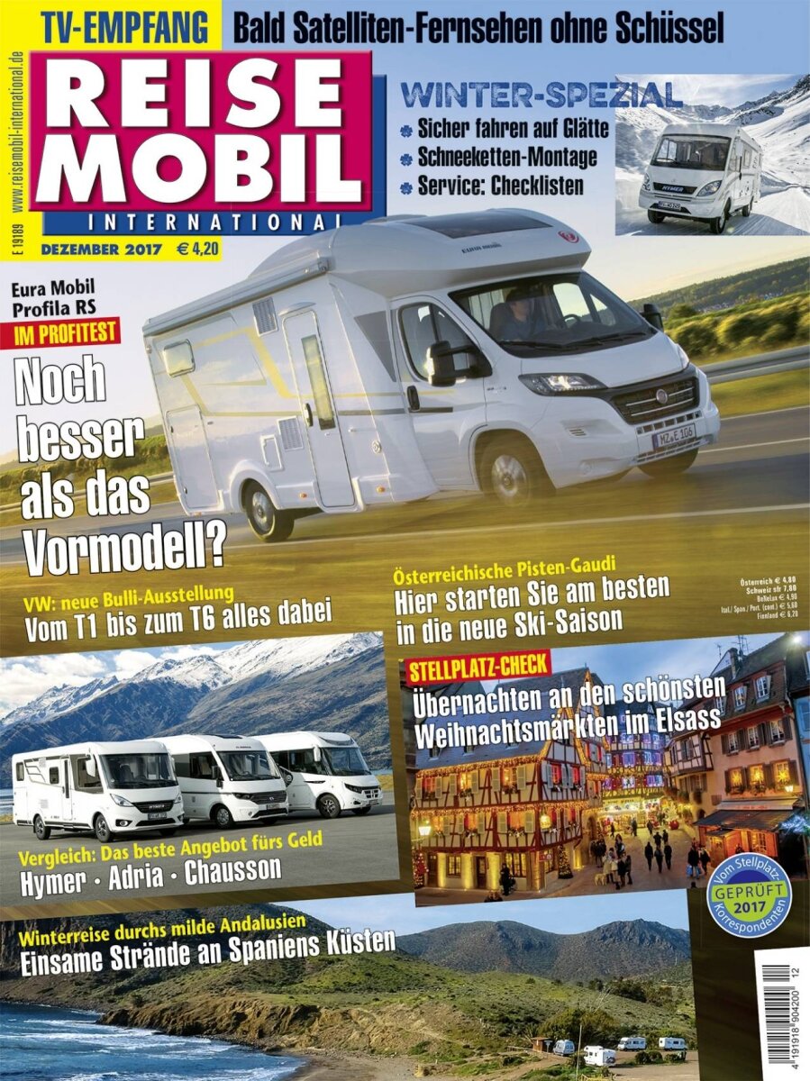 Reisemobil International 12/2017 E-Paper, 4,20