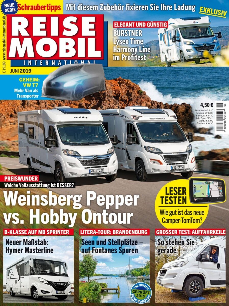 Reisemobil International 06/2019 E-Paper, 4,50