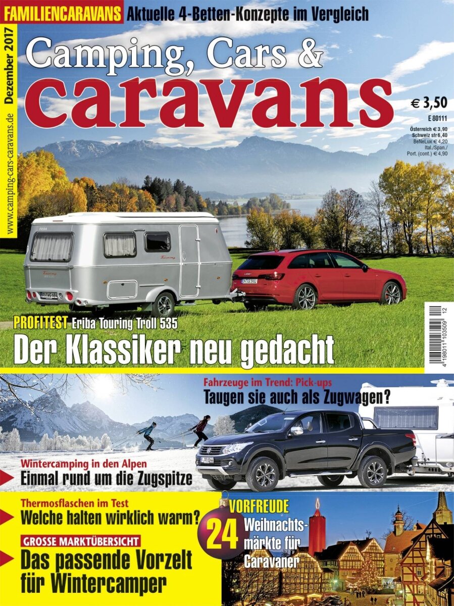 Camping, Cars & Caravans 12/2017 E-Paper, 3,50